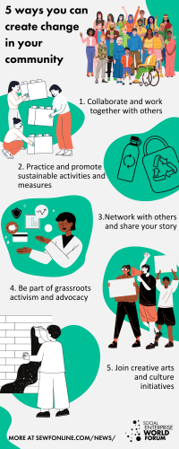 5 innovative ways you can create positive social change in your ...
